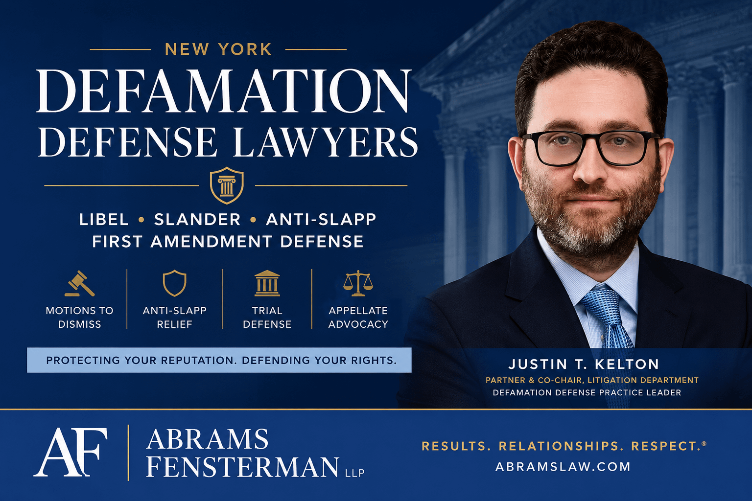 New York Defamation Defense Lawyers | Abrams Fensterman, LLP
